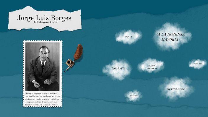 Jorge Luis Borges Infografia by Aitana Perez on Prezi
