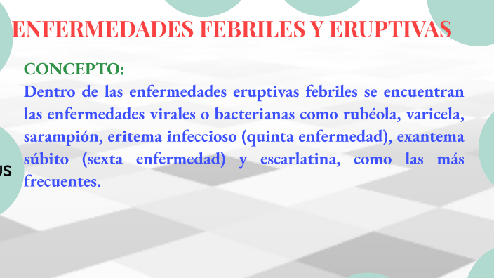 ENFERMEDADES FEBRILES Y ERUPTIVAS by Romel Daniel Carhuapama Raymundo ...