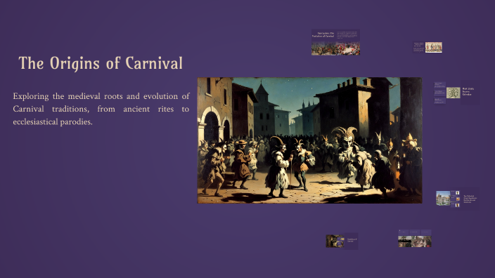 The Origins of Carnival: A Medieval Exploration by Ossetian for ...