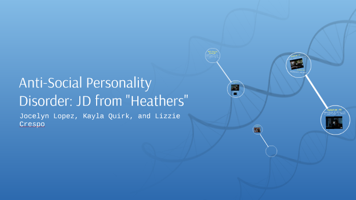Anti-Social Personality Disorder: JD from "Heathers" by Kayla Quirk on ...