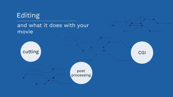 cinematic devices - editing by Rex Craft on Prezi