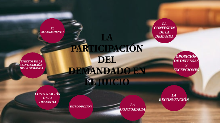 LA PARTICIPACIÓN DEL DEMANDADO EN EL JUICIO by Fabiola Escalante on Prezi