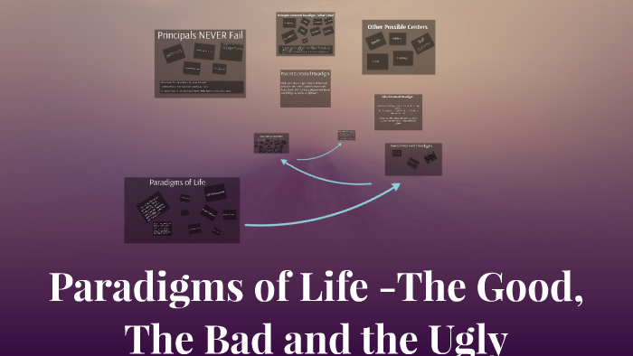 Paradigms of Life -The Good, The Bad and the Ugly by Melissa Tipton on ...