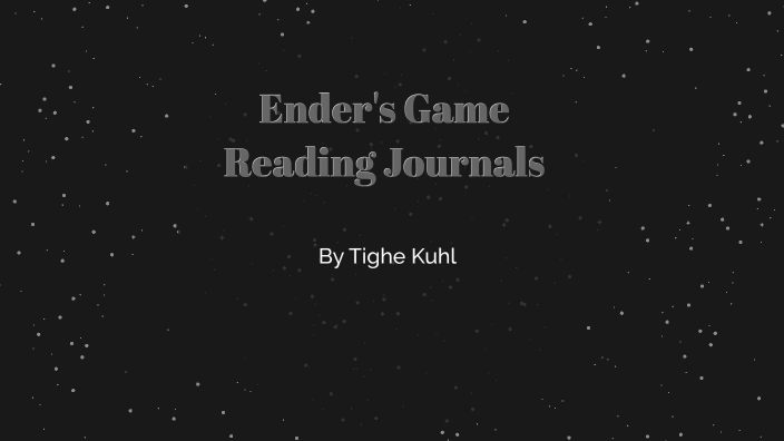 Ender's Game by Tighe Kuhl on Prezi