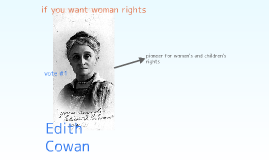 Edith Cowan poster thing by Laura Toft on Prezi