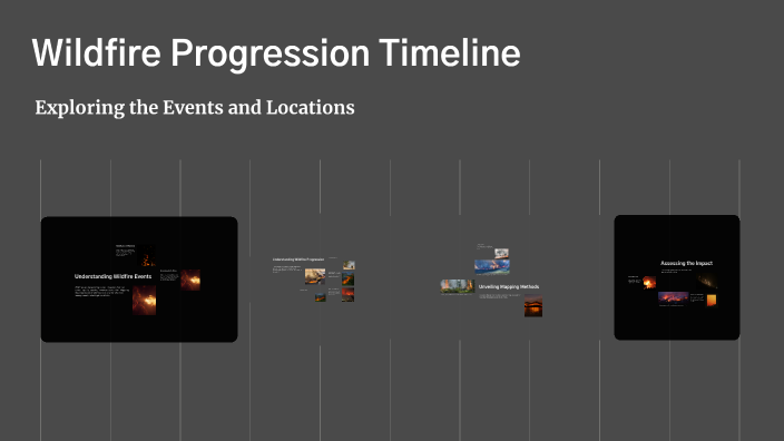 Wildfire Progression Timeline by Christy Hix on Prezi