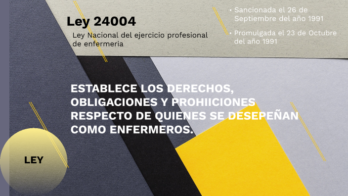 ley 24004 by Viviana Cabrera on Prezi