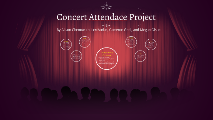 Concert Attendace Project by Alison Chenoweth on Prezi
