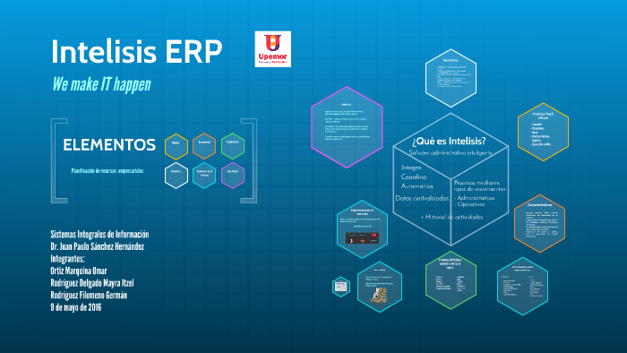 Intelisis ERP by Mayris R. Rodríguez on Prezi
