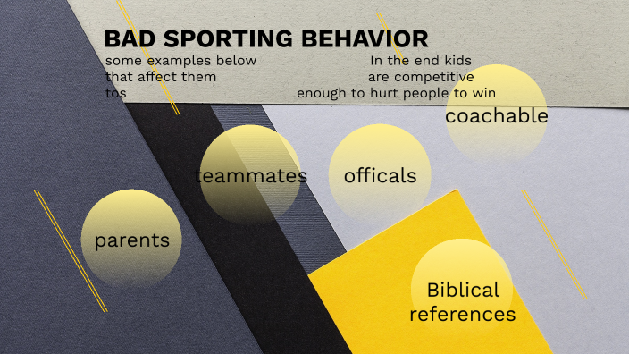 RELIGION bad sporting behavior by Zeke Rhodes on Prezi