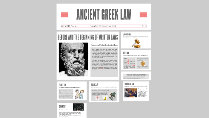 ANCIENT GREEK LAW by Meaghan Crow