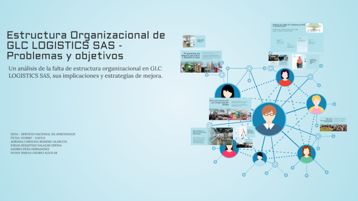 Estructura Organizacional de GLC LOGISTICS SAS - Problemas y objetivos ...