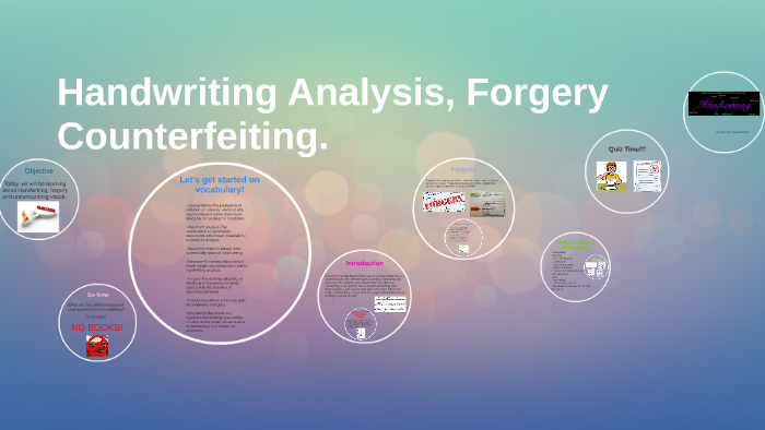 Handwriting Analysis, Forgery by Angela Perteet on Prezi