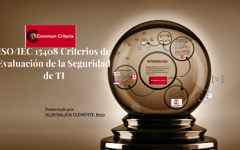 ISO/IEC 15408 Evaluation Criteria for IT Security by Christian Alania ...