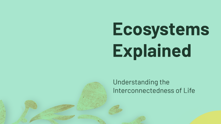 Ecosystems Explained by heru priyanto on Prezi