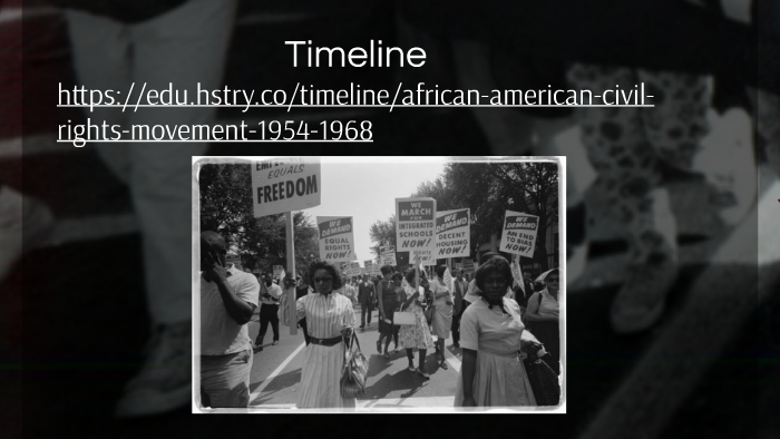 African American Civil Rights Movement (1954-1968) by Matty Stephen on ...