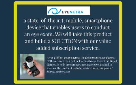 EyeNetra by on Prezi