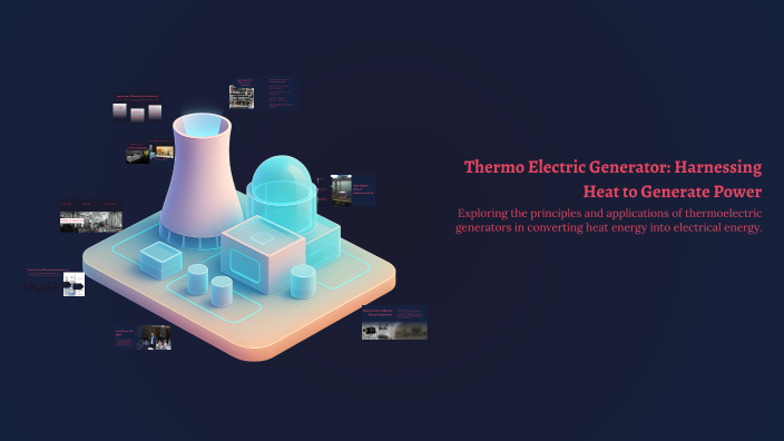 Thermo Electric Generator: Harnessing Heat to Generate Power by MD ...