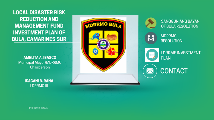 BULA LDRRMFIP by Ghia Pornillos on Prezi