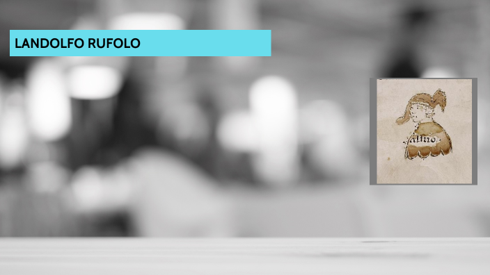 Landolfo Rufolo by Francesco Romano on Prezi
