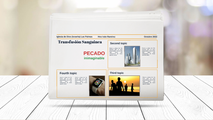 Transfundir sangre es lo mismo que comerla? by Yonic Ramirez on Prezi