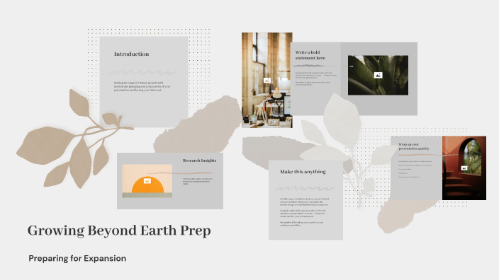 Growing Beyond Earth Prep by on Prezi