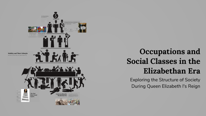 Occupations and Social Classes in the Elizabethan Era by luca vermeulen ...