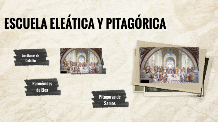 ESCUELA ELEÁTICA Y PITAGÓRICA by Emily Campoverde on Prezi