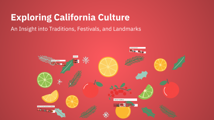 Exploring California Culture by on Prezi