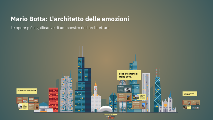Mario Botta: L'architetto delle emozioni by alessandro squaratti on Prezi