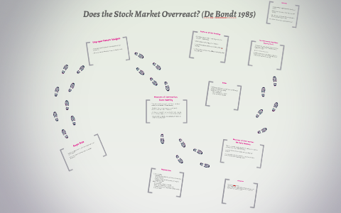 Does the Stock Market Overreact? (De Bondt 1985) by Daniel Condon on Prezi