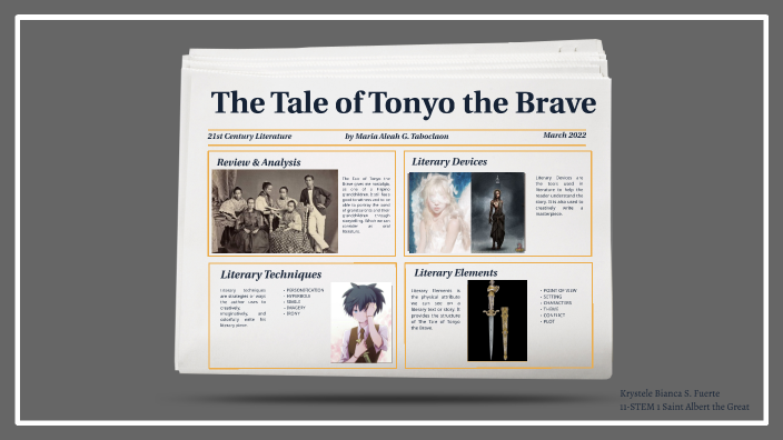 The Tale of Tonyo the Brave by Krystele Bianca Fuerte on Prezi