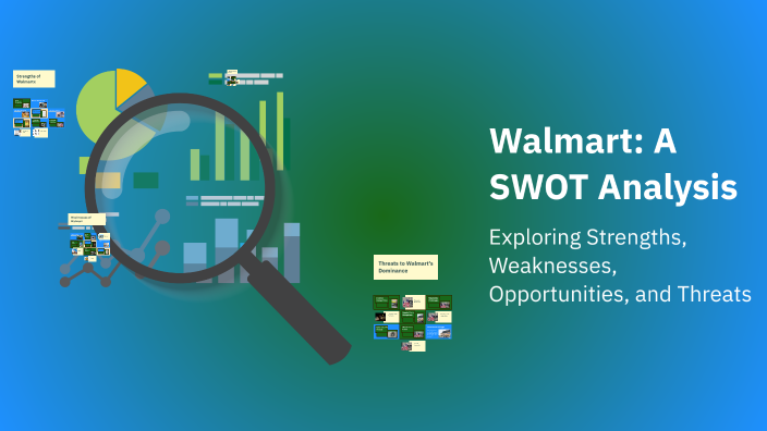 Strengths • The largest retail company in the world with a grander ...