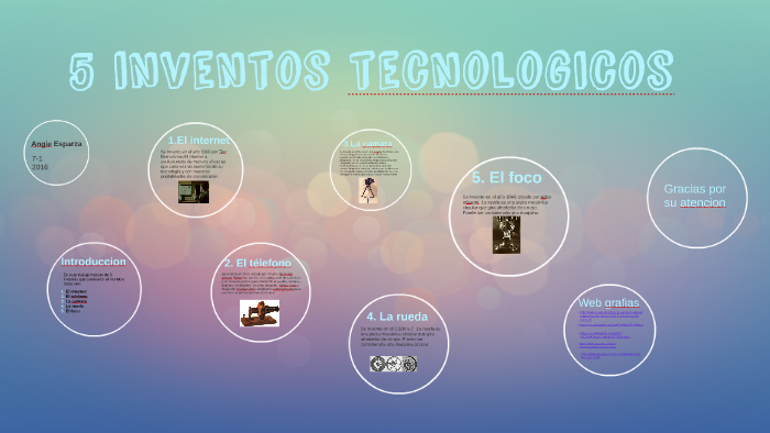 5 inventos tecnologicos by Angie Esparza on Prezi