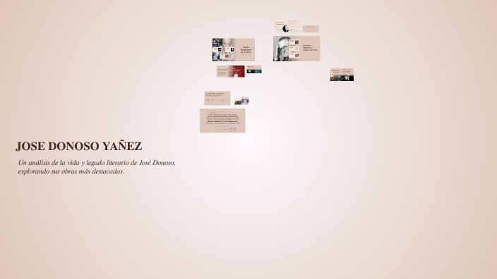 Biografía de José Donoso y sus Obras Reconocidas by carlos gonzalez on ...