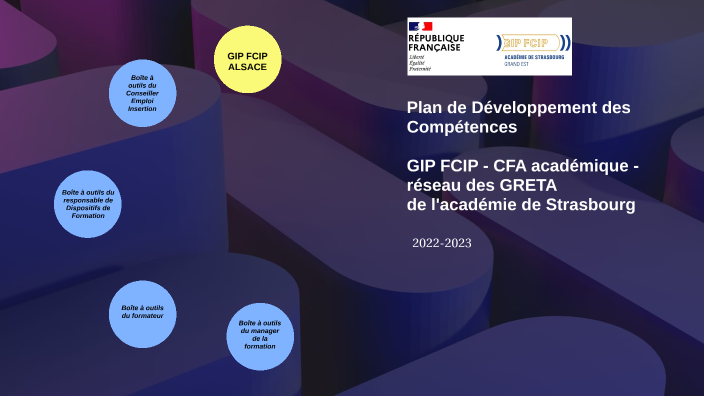 Plan de Développement des Compétences GIP FCIP Alsace - CFAacadémique ...