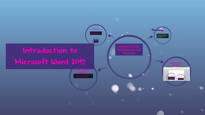 Microsoft Word 2010 Interface and Elements by febrina james on Prezi