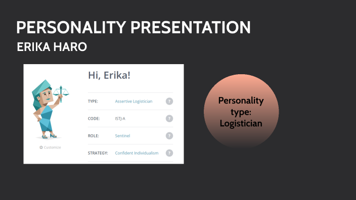 Personality presentation by Erika Haro on Prezi