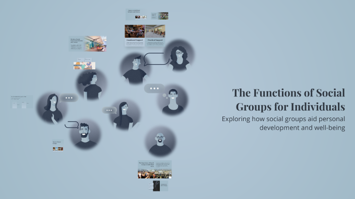 The Functions of Social Groups for Individuals by Stefanus Ari ...