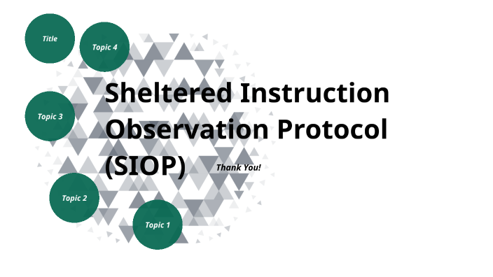 Sheltered Instruction Observation Protocol by Ayanna Robertson on Prezi