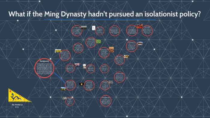 What if the Ming Dynasty pursued an isolationist policy? by A L on Prezi