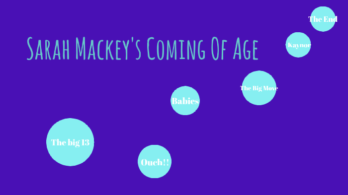 Sarah Mackey's coming of age by Sarah MacKey on Prezi