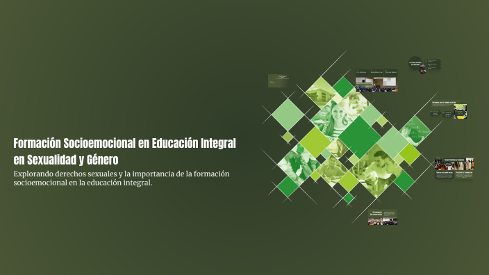 Formación Socioemocional en Educación Integral en Sexualidad y Género ...