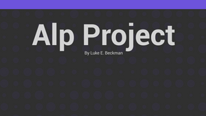 Alp presentation by Luke Beckman on Prezi Design