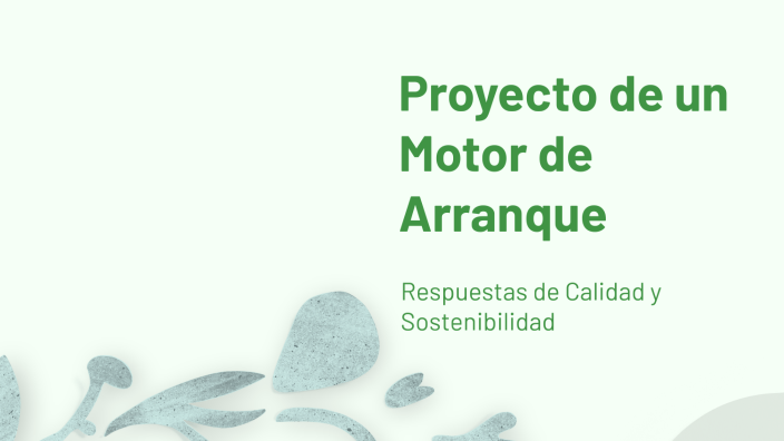 Proyecto de un Motor de Arranque by Copa Quispe Melissa Andrea on Prezi