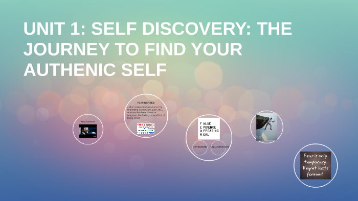 UNIT 1: SELF DISCOVERY: THE JOURNEY TO FIND YOUR AUTHENIC SE by Dawn ...