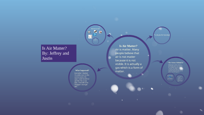 Is Air Matter? by Jeffrey L on Prezi