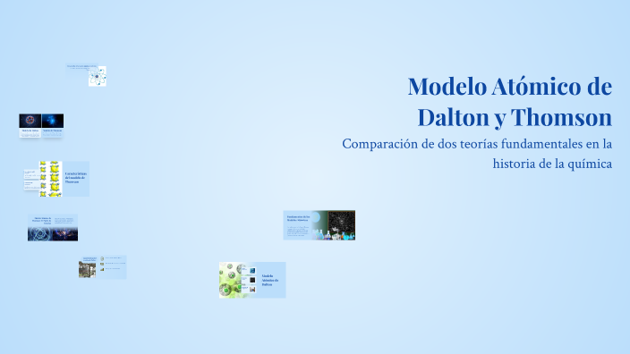 Modelo Atómico de Dalton y Thomson by José Antonio Colin Bolaños on Prezi