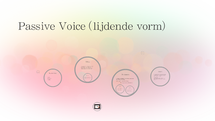 Passive Voice (lijdende vorm) by Millie Sanders on Prezi