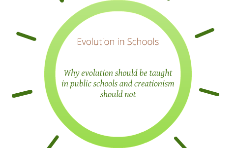 Evolution in Schools by Claire . on Prezi